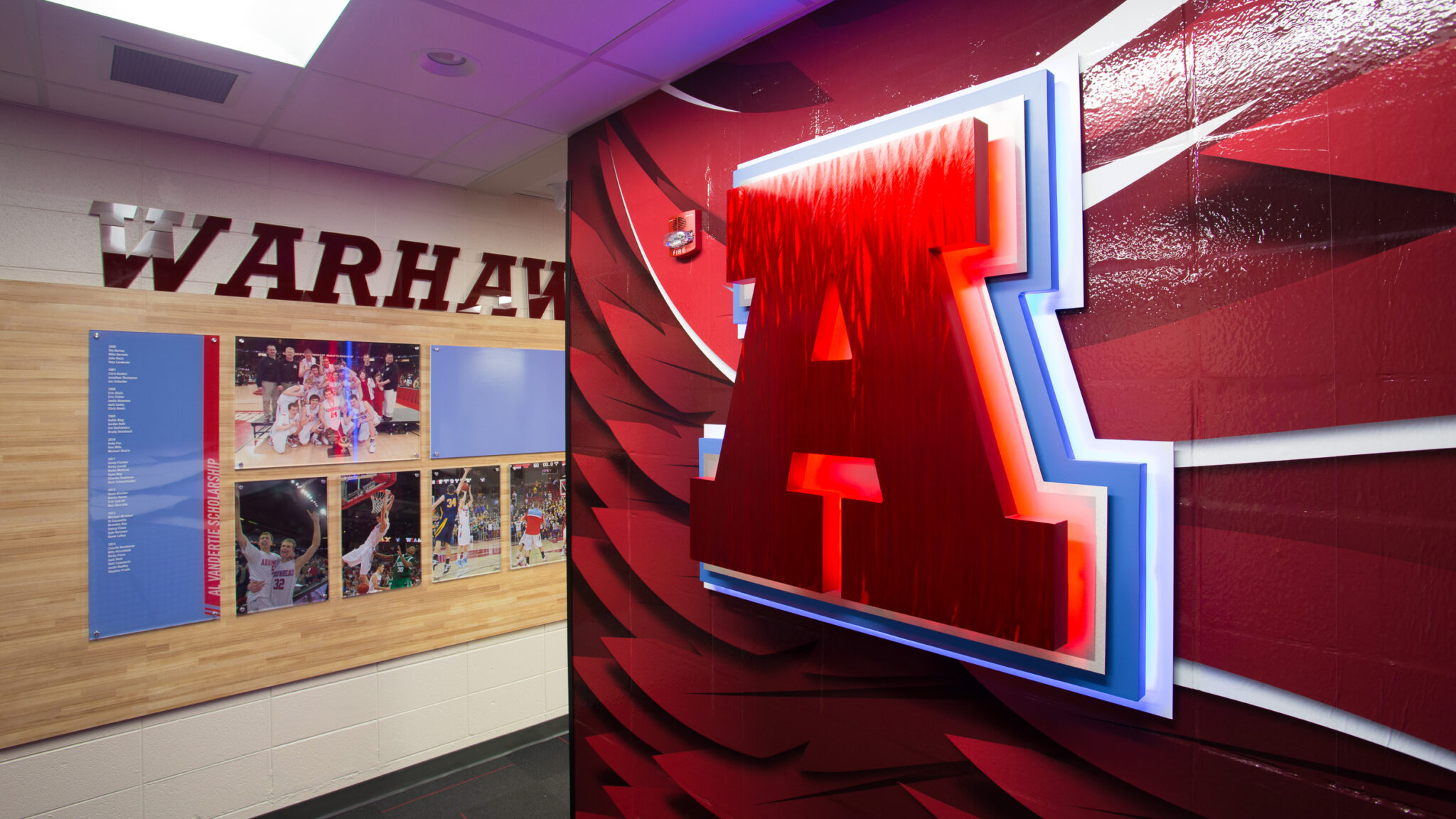 "The Best High School Locker Room in the Country" Facility Branding ...