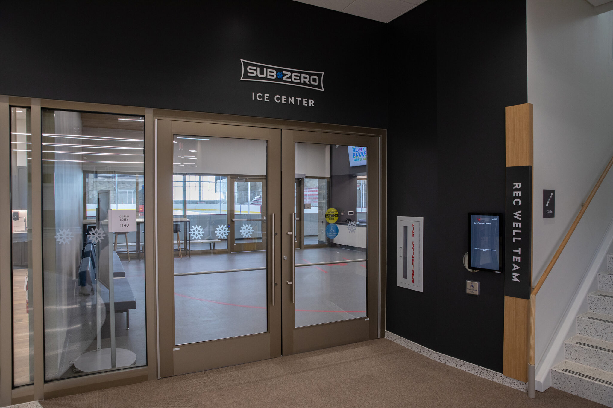 UW Bakke Recreation Center Branding - Thysse